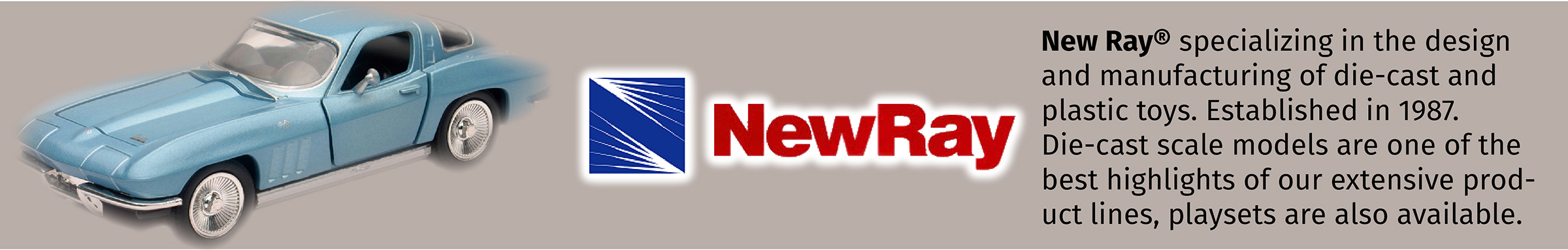 Featured Brands New Ray