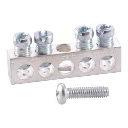 Bomgaars : Square D Homeline 4 Terminal Ground Bar Kit Load Center ...