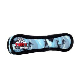 Bomgaars : Tuffy's Ultimate Bone Camo Blue Squeaky : Plush Toys