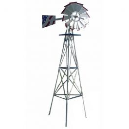 Bomgaars : SMV Industries Patriotic Windmill, 8 FT : Windmills