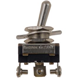 Bomgaars : Dorman Toggle Switch, Metal Bat with Screw Terminals, 15 Amp ...