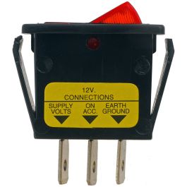 Bomgaars : Dorman Rocker Switch, Rectangular Style, Red Glow : Rocker ...