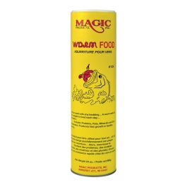 Bomgaars : Magic Products Magic Worm Food, 24oz, Canister : Baits