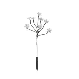 Bomgaars : Moonrays Solar Flower Bunch Stick Light, 8-Piece : Solar Stakes