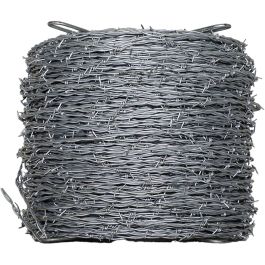 Bomgaars : OKBRAND Galvanized Barbed Wire, 2-Point, Premium 12.5 Gauge ...