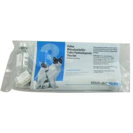 Bomgaars : Merial Solo Jec 3 Feline with Syringe 1-Dose : Vaccines
