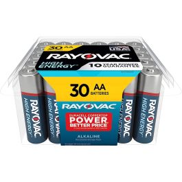 Bomgaars : RAYOVAC® High Energy Alkaline Batteries, 30-Pack : Batteries