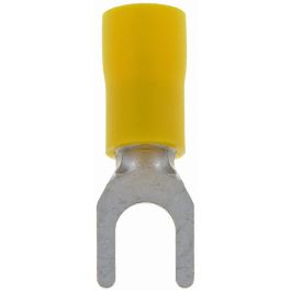 Bomgaars : Dorman 12-10 Gauge Spade Terminal, No. 10, Yellow, 13-Pack ...