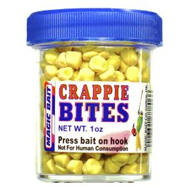 Bomgaars : Magic Bait Magic Bait Crappie Bites 1oz, Yellow : Baits