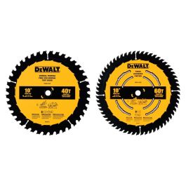 Bomgaars : DEWALT 60T & 40T Circular Saw Blade Combo Pack : Saw Blades
