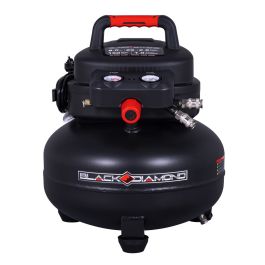 Bomgaars : BLACK DIAMOND™ 6 Gallon Pancake Air Compressor : Air Compressors