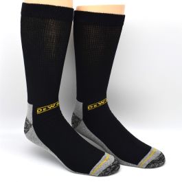 Bomgaars : DEWALT Non-Binding Crew Work Sock, 2-Pack : Socks