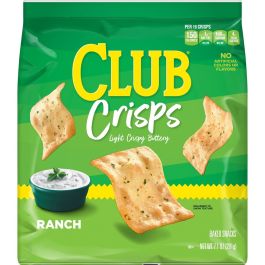 Bomgaars : CLUB® Cracker Crisps Ranch : Snacks