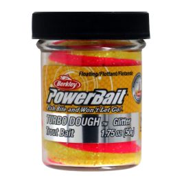 Bomgaars : Berkley PowerBait® Glitter Turbo Dough®, Pink Lemonade : Baits