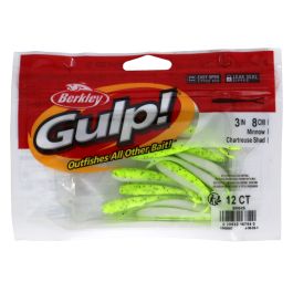 Bomgaars : Berkley Gulp!® Minnow, Chartreuse Shad : Baits