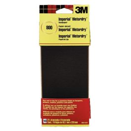 Bomgaars : 3M™ Ultra Fine, 800 Grit, Silicon Carbide Abrasive Sandpaper ...