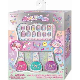Bomgaars : Hot Focus Tie Dye Butterfly Nail Delight : Cosmetic Sets