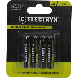 Bomgaars : ELECTRYX™ Ultra Alkaline Batteries, 8-Pack : Batteries
