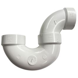 Bomgaars : [Mixed] PVC P-Trap with Cleanout, Schedule 40, 1-1/2 IN Hub ...