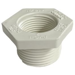 Bomgaars : [Mixed] PVC Reducer Bushing, Schedule 40, 1 IN MPT x 3/4 IN ...