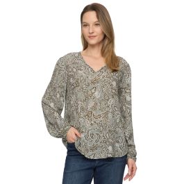 Bomgaars : Threadgrit™ Callie Long Sleeve Top : Shirts