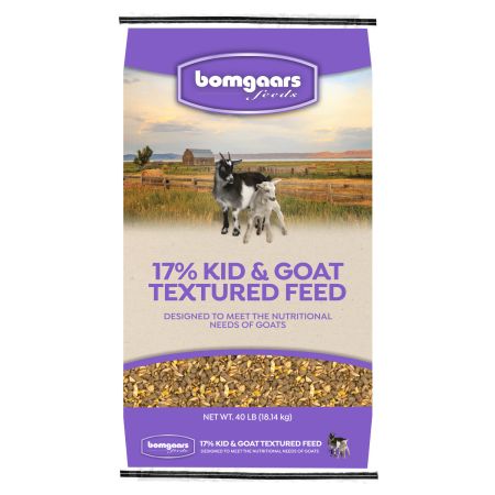 Bomgaars : Bomgaars Feeds 17% Kid & Goat Textured Feed : Goat Feed