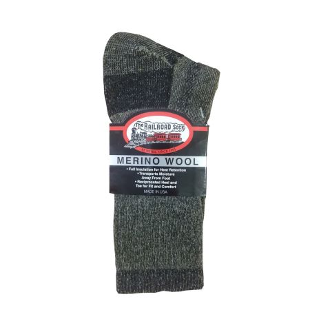 Bomgaars : Railroad Sock Merino Wool Socks : Socks