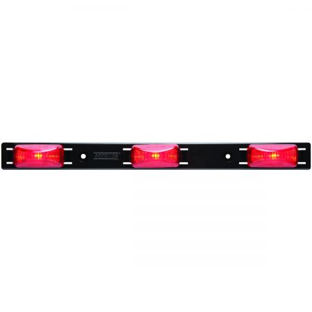 Bomgaars : Optronics 3-LED Black Base Red Identification Light Bar ...