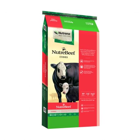 Bomgaars : Nutrena® NutreBeef® Cattle Cube : Cattle Feed