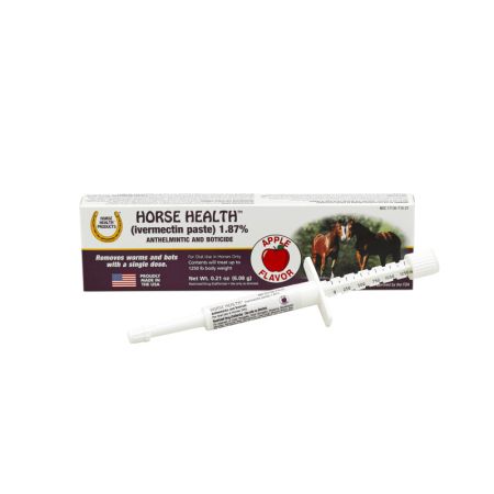 Bomgaars : Horse Health Equine Ivermectin Paste 1.87%, 0.21 OZ : Dewormers