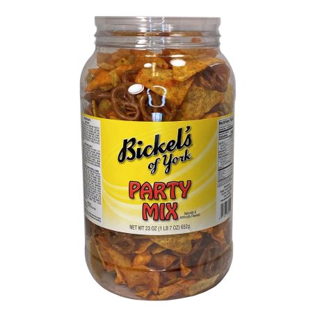 Bomgaars : Bickel's Party Mix Barrel : Snacks