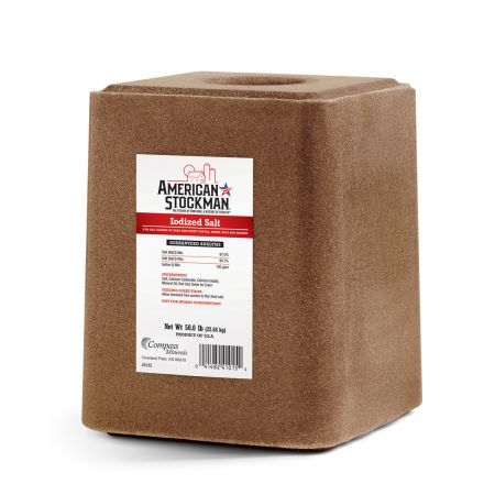 Bomgaars : American Stockman Iodized Salt Block : Block Salts
