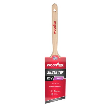 Bomgaars : Wooster Silver Tip Angle Sash Paint Brush, 2-1/2 Inch ...
