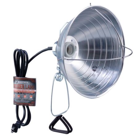 Bomgaars : ELECTRYX™ Brooder Light with Clamp, 10 IN : Shop Lights