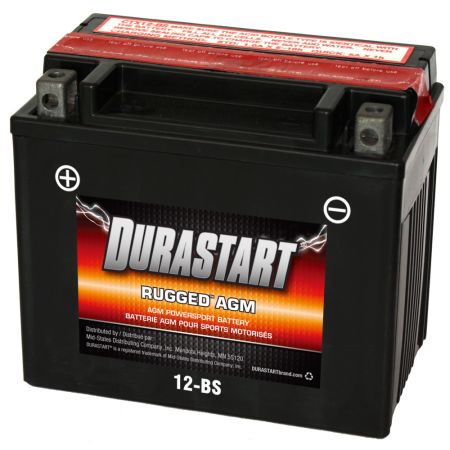 Bomgaars : Durastart PowerSport Rugged AGM UTV / Motorcycle Battery ...