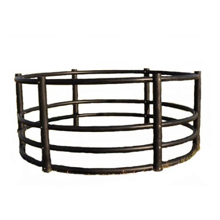 Bomgaars : Century Products Hay Ring For Cattle, 8 FT x 46 IN : Bale Feeder