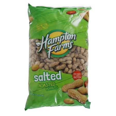 Bomgaars : Hampton Farms Salted Roasted Peanuts : Peanuts