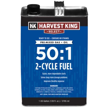 Bomgaars : Harvest King 2-Cycle Fuel 50:1 Pre-Mixed Gas + Oil : Fuel ...