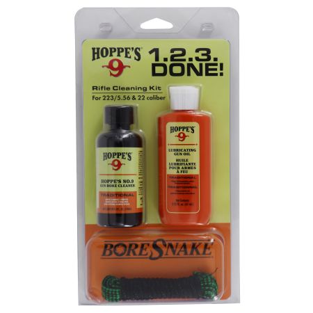 Bomgaars : Hoppe's 1.2.3. Done! .22 cal, .223/5.56 Rifle Cleaning Kit ...