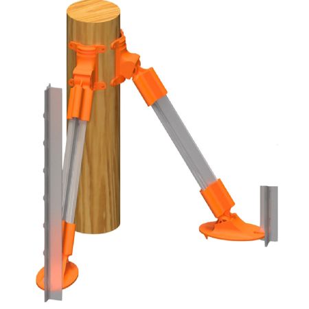 Bomgaars : Dare Wood Post Corner Brace Kit : Brace Kits