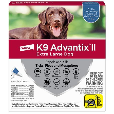 Bomgaars : Elanco™ K9 Advantix™II Flea, Tick and Mosquito Prevention ...