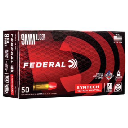 Bomgaars : FEDERAL® 9MM LUGER 150GR Syntech Action Pistol Centerfire ...