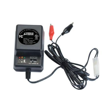 Bomgaars : AMERICAN HUNTER® Battery Charger 6v/12v : Battery Chargers