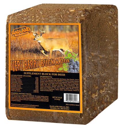 Bomgaars : RAGLAND® Very Berry Buck & Doe Supplement : Mineral Blocks
