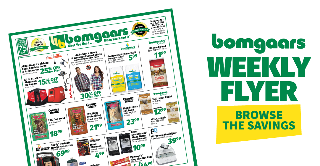 Weekly Flyer | Bomgaars