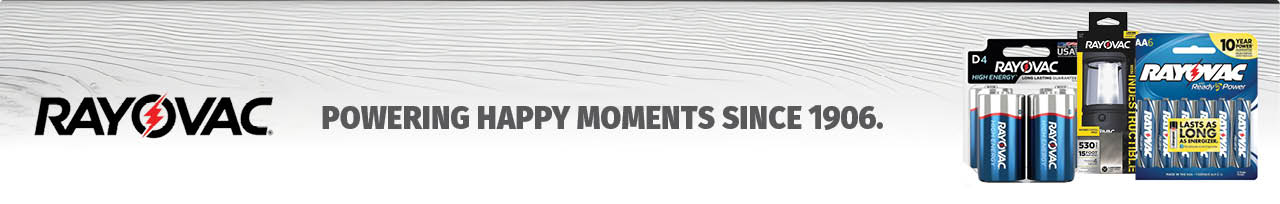 Featured Brands Rayovac