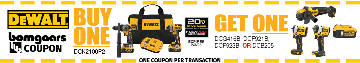 Featured Brands Dewalt Dwlt Value Added Offers